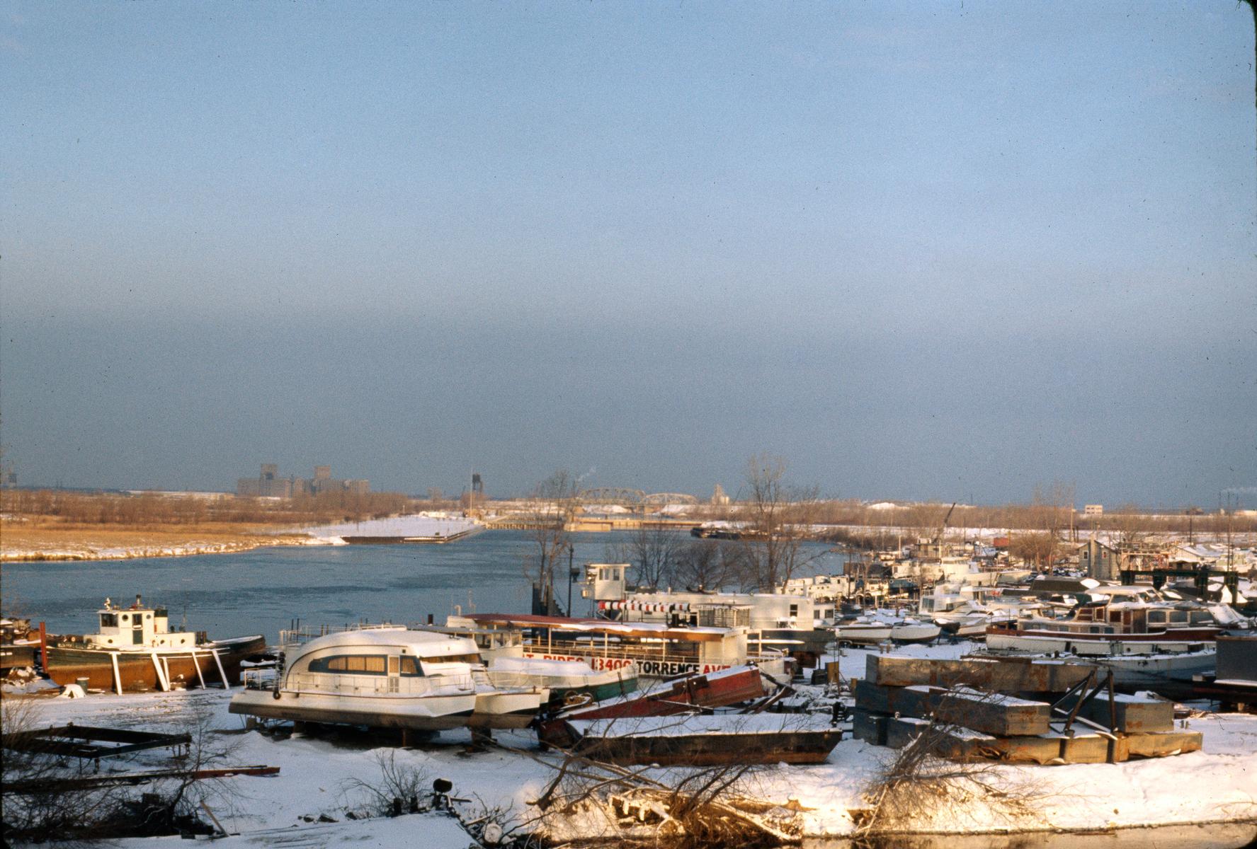 ECC | Boats at Calumet Marina, Calumet River