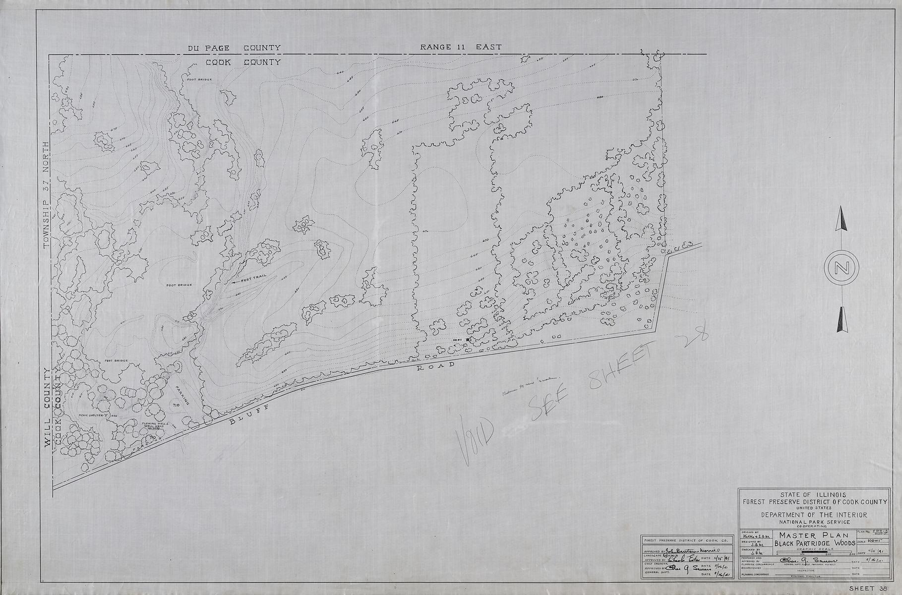 ECC | Master Plan, scale 1"=100'