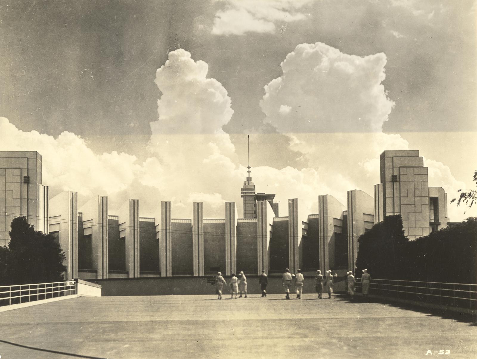 ECC | "North Entrance of the Hall of Science, a modern architectur