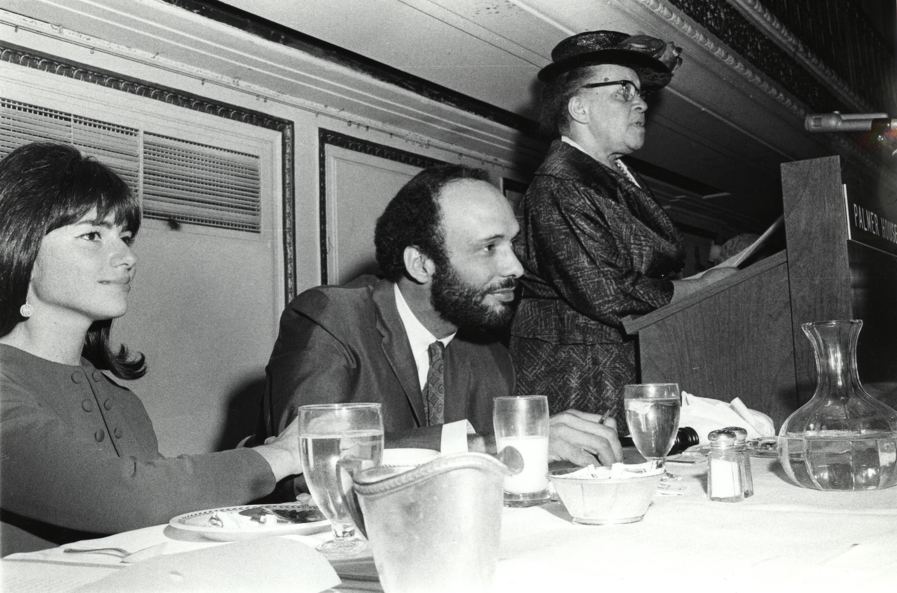 ECC | Al Raby, his wife, and Jessie Houston